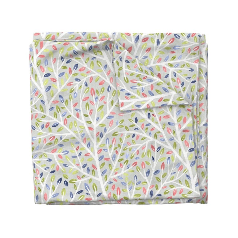 Botanical Garden Duvet Cover Infinite Tree Branches by - Etsy