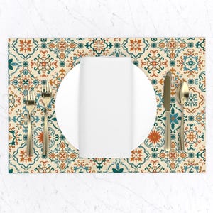 Spanish Tiled Placemats (set of 2) - Spanish Tiles by Maritcooper ...