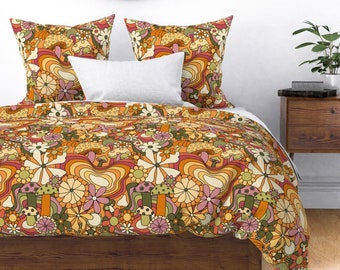 Retro Duvet Cover | Etsy