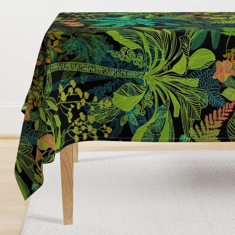 Tropical Tablecloth - Etsy