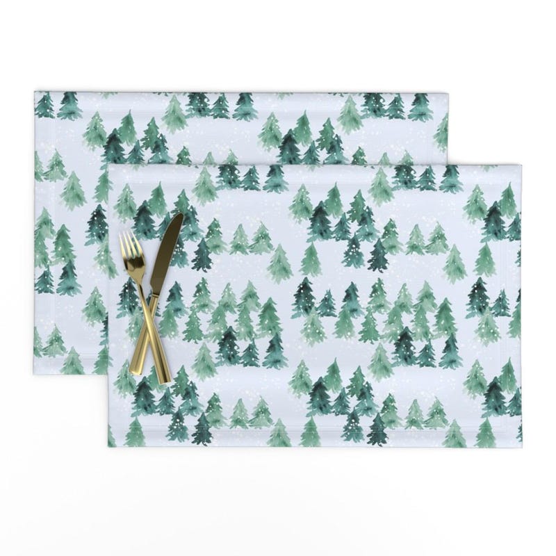 Winter Placemats - Etsy