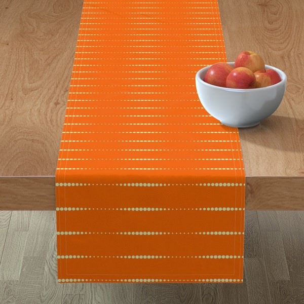 Orange Table Runner - Etsy