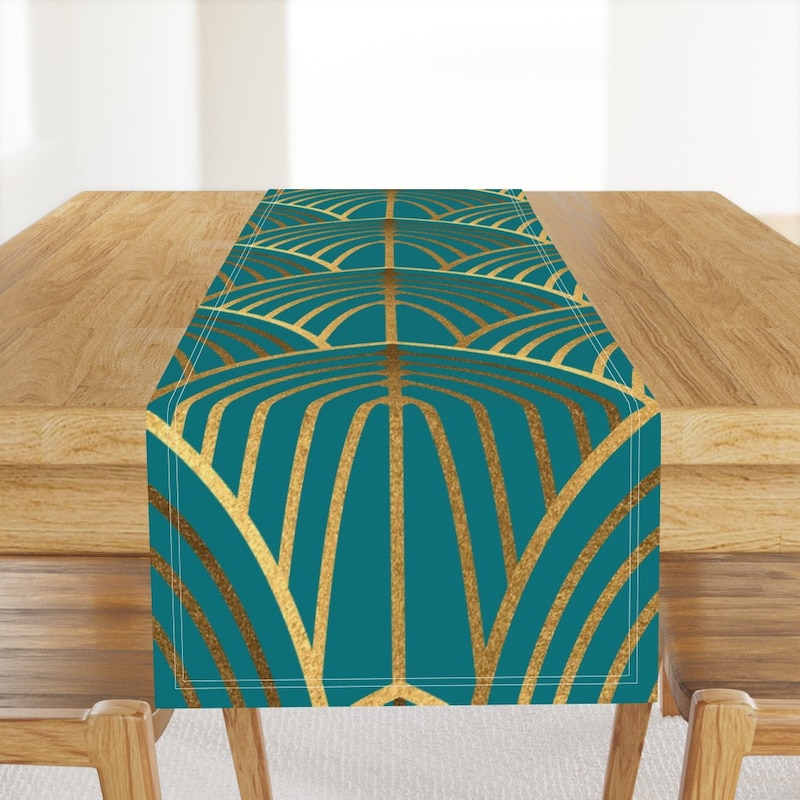 Gold Table Runner - Etsy