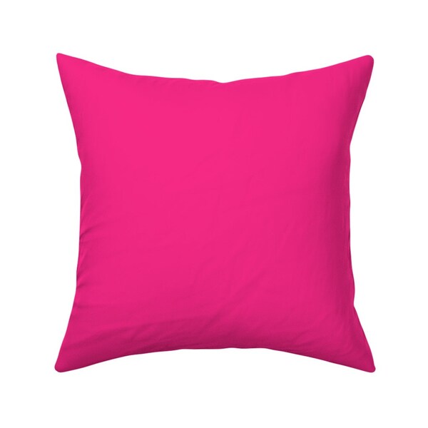 Hot Pink Pillow - Etsy