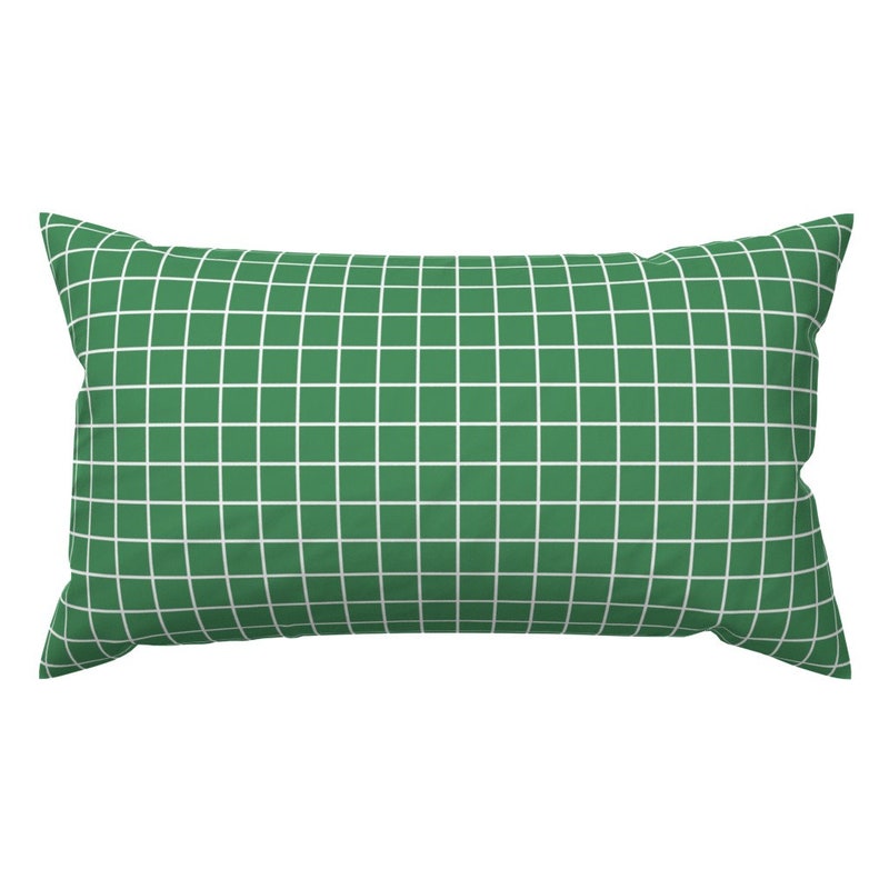 Green Check Throw - Etsy