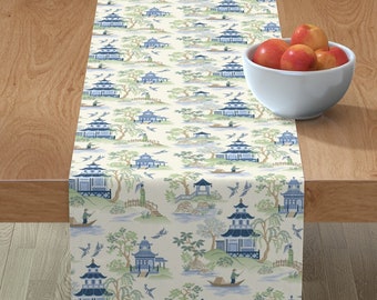 Asian Inspired Table Runner - Etsy