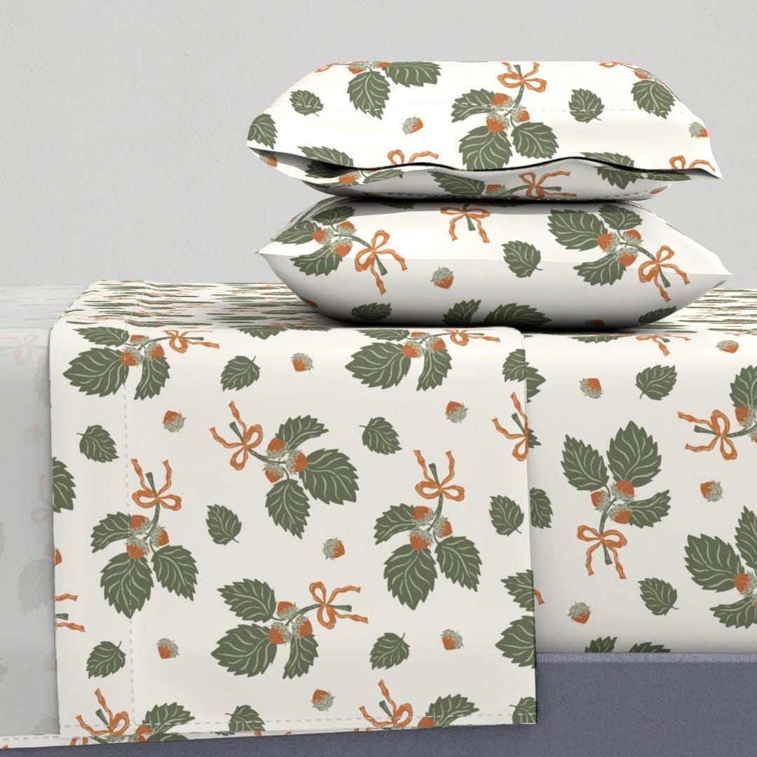 Vintage Bow Sheets - Hazelnuts and Bows by Sinaokeeffedesign ...