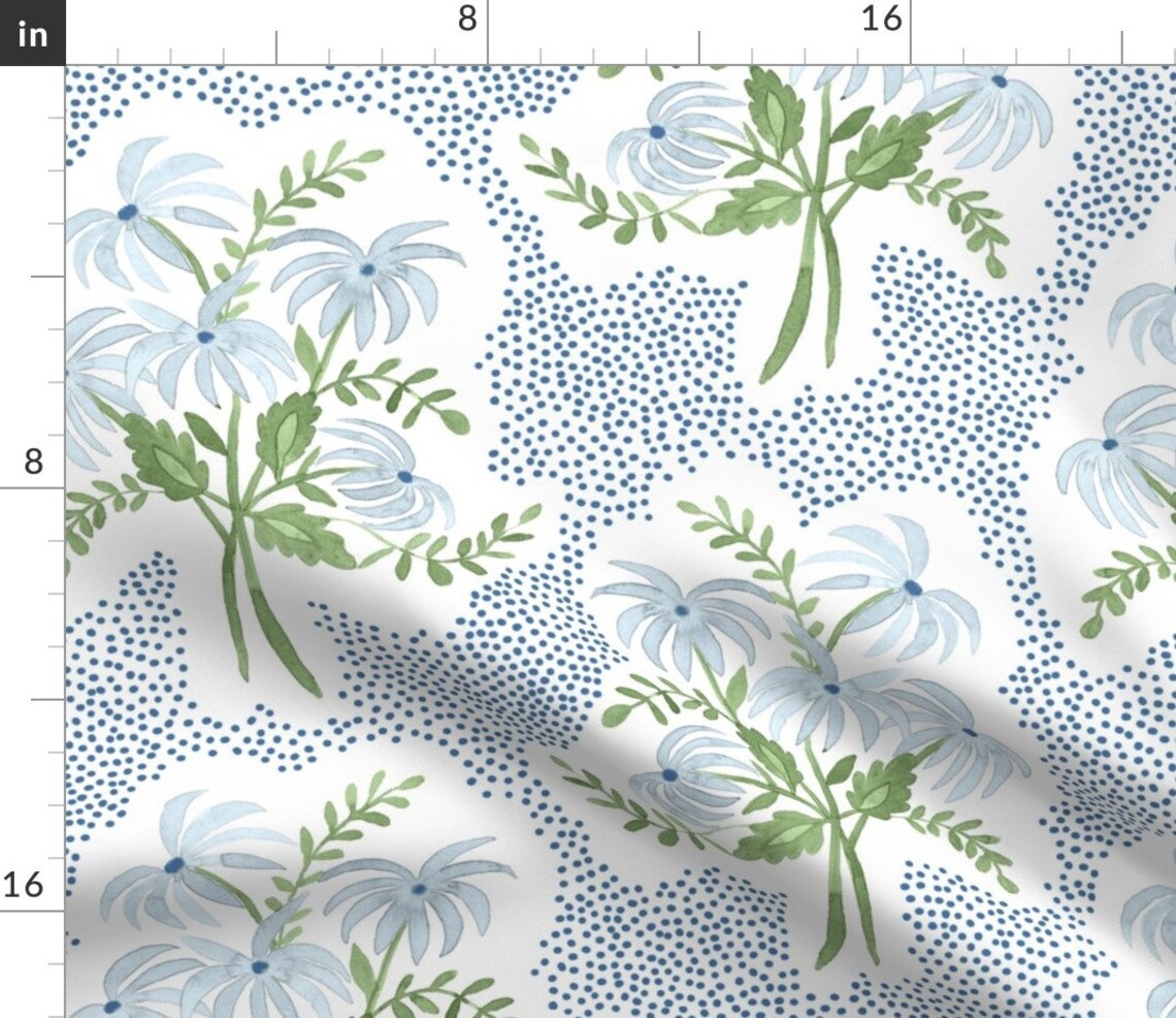 Pastel Wildflower Sheets Pearl's Bouquet by - Etsy