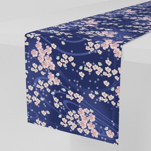 Cherry Blossoms Table Runner Sakiko by Lilyoake Floral - Etsy
