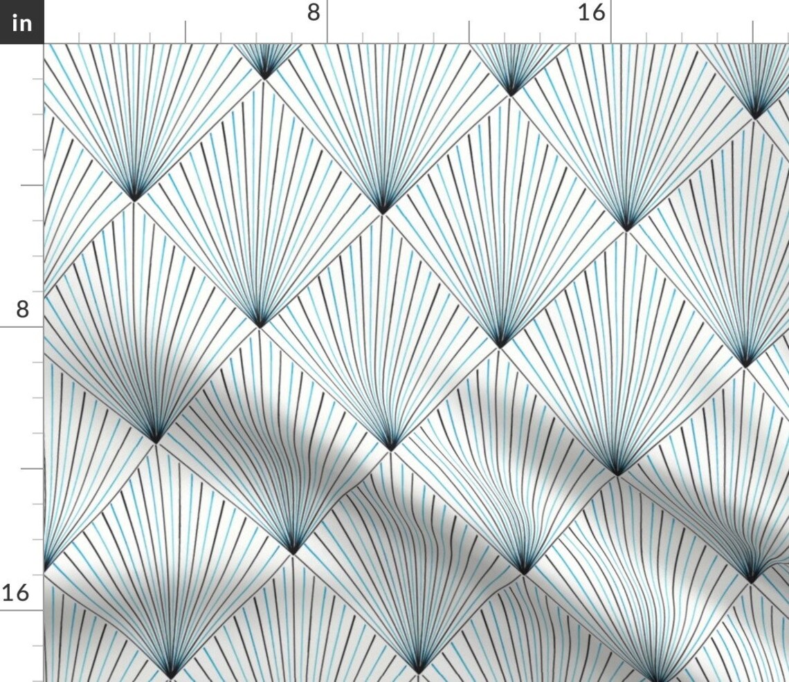 Art Deco Sheets Art Deco by kitty_legg 1930s Diamonds | Etsy