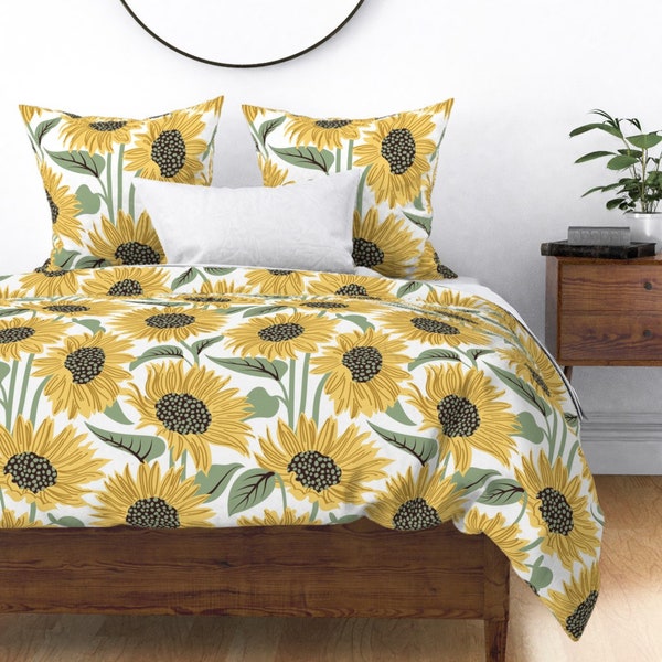 Sunflower Bedding - Etsy