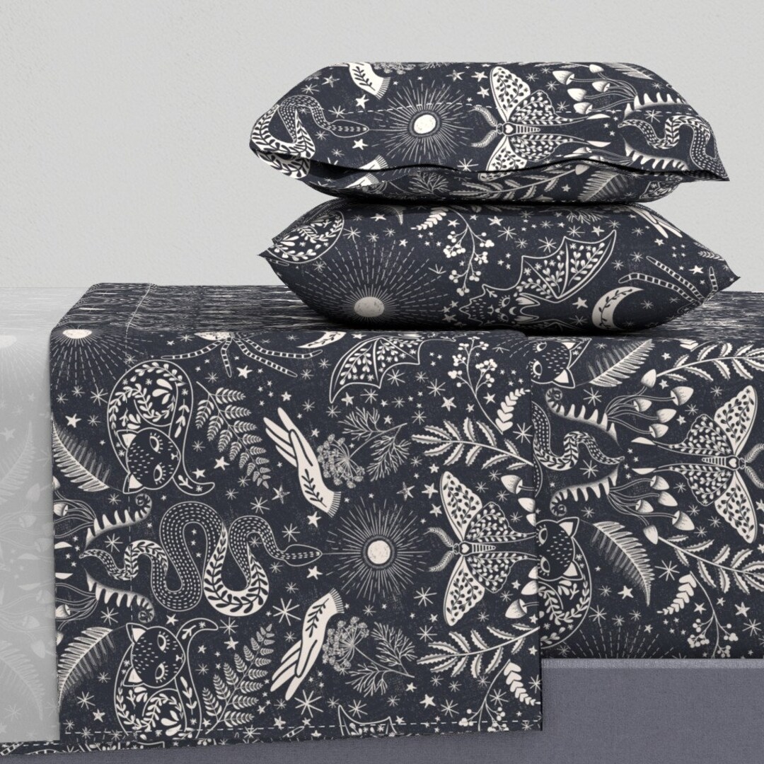 Magic Sheets Eclectic Magic Witch by Garabateo Witch Eclectic Moths ...