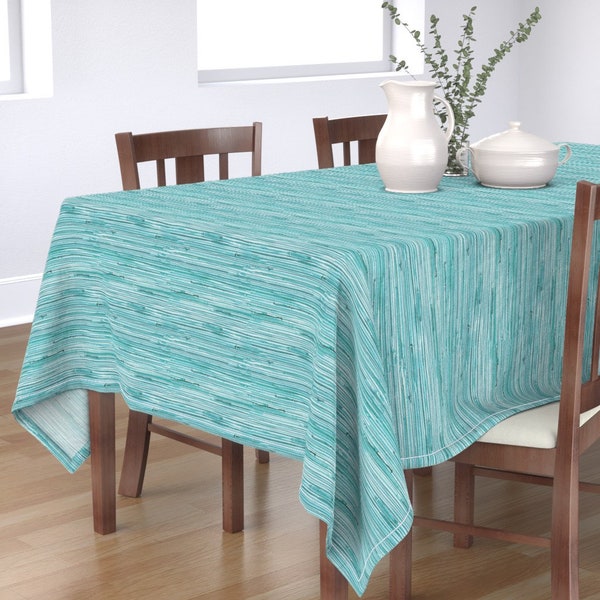 Turquoise Tablecloth - Etsy