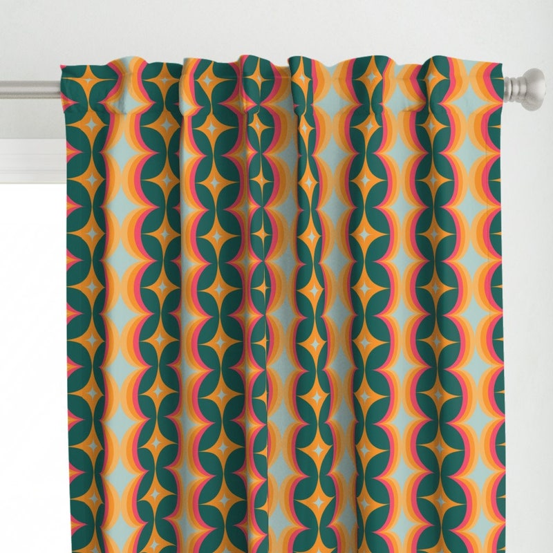 1970s Curtains - Etsy