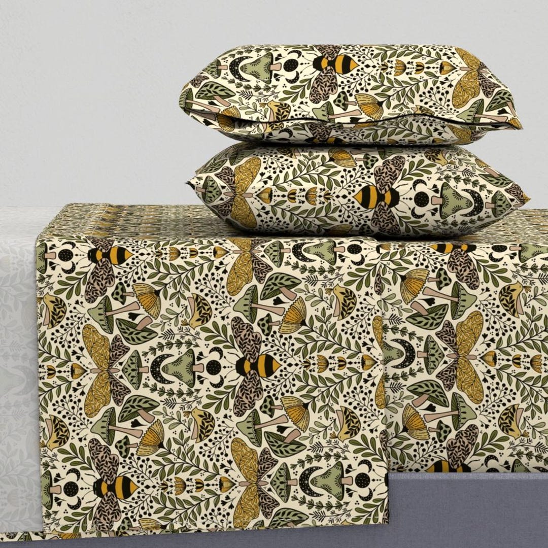 Nouveau Nature Sheets - Natural Habitat of Bees and Moths by Ozdebayer ...