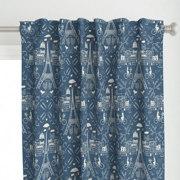 Paris Curtains - Etsy
