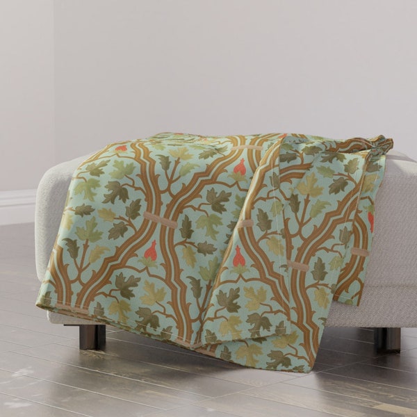 Medieval Forest Fabric - Etsy