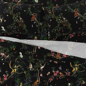 Monkey Sheets Monkey World by Fifikoussout Jungle Forest Exotic ...