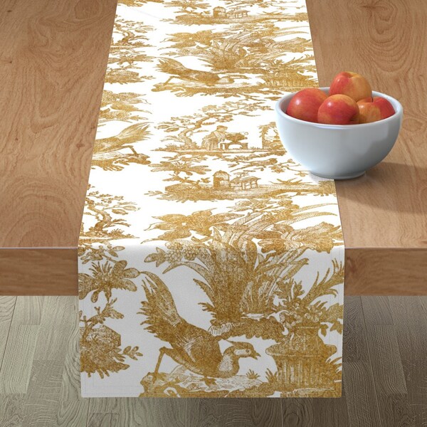 Asian Table Runner - Etsy