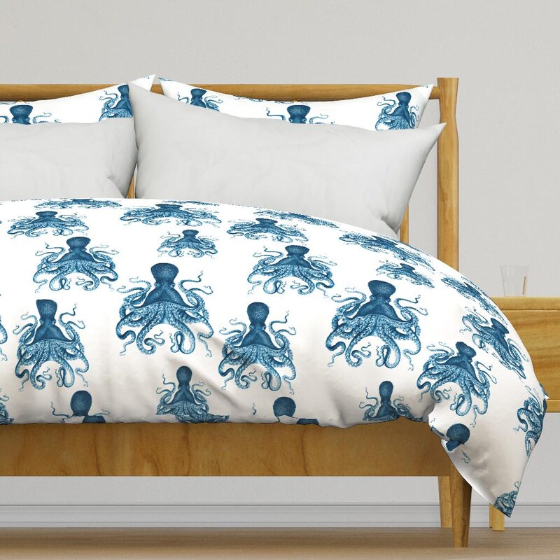 Octopus Duvet Cover - Etsy