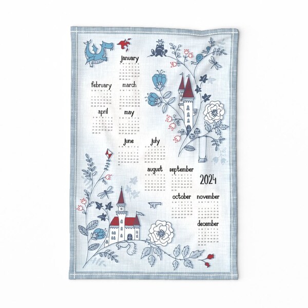 Calendar Tea Towels - Etsy