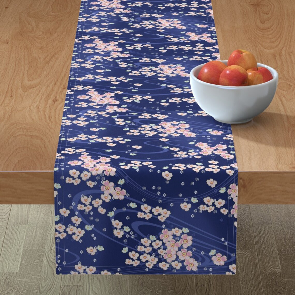 Cherry Blossoms Table Runner Sakiko by Lilyoake Floral - Etsy