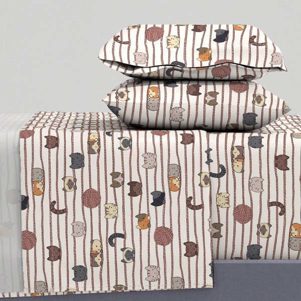 Tabby Cat Bedding - Etsy