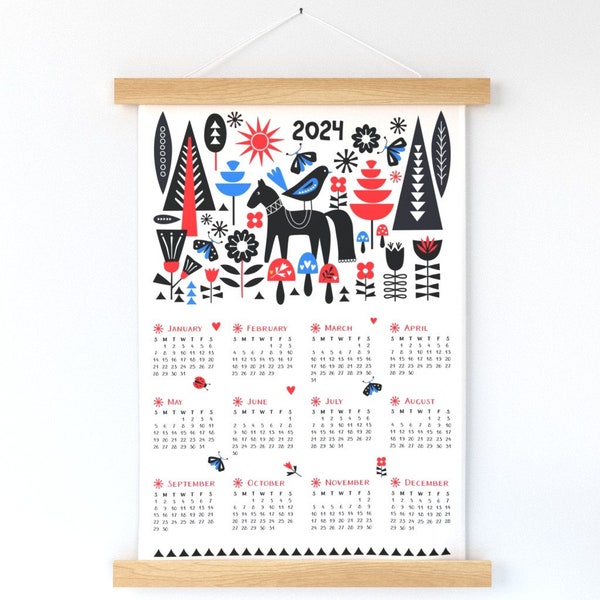 Nordic Calendar - Etsy