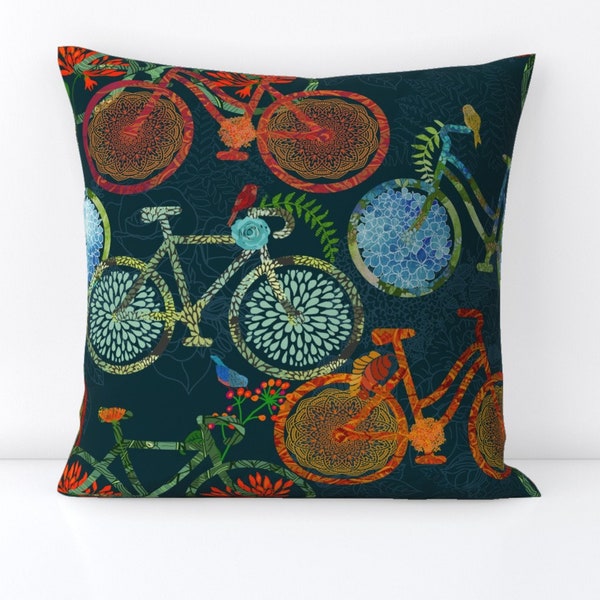 Bicycle Pillow - Etsy
