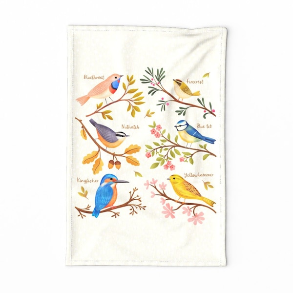 Bird Dish Towels - Etsy