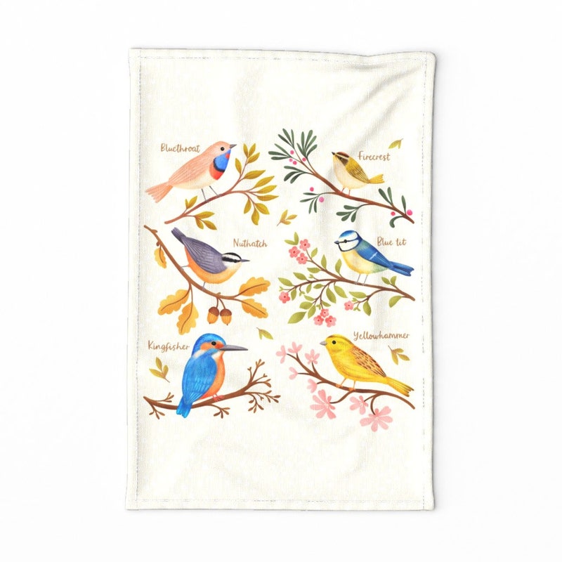 Bird Dish Towels - Etsy