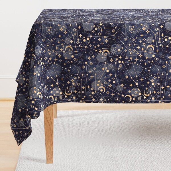 Stars and Moon Tablecloth - Etsy