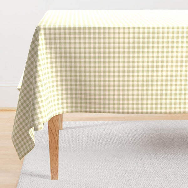 Gingham Tablecloth - Etsy