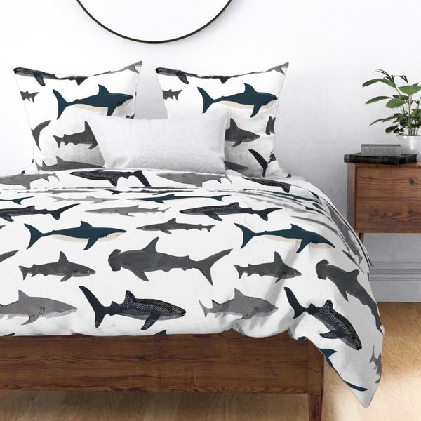 Shark Duvet Cover - Etsy