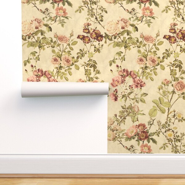 Rose Wallpaper - Etsy