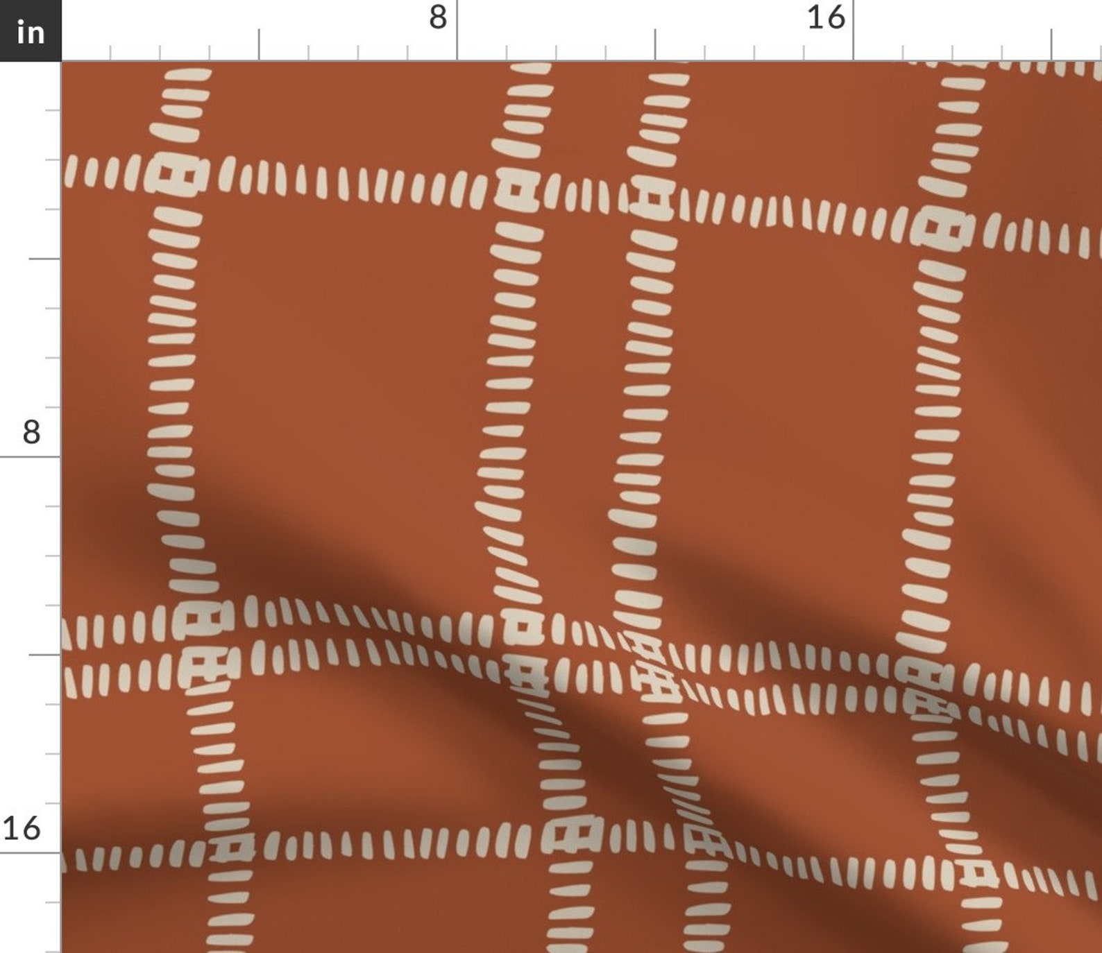 Autumn Check Curtain Panel Rust Plaid by K_hackl Terra - Etsy