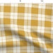 Mustard Yellow Check Curtain Panel Mustard Yellow by - Etsy