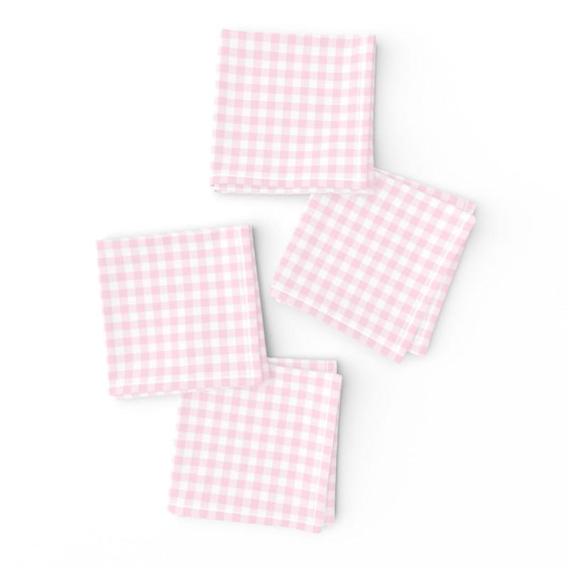 Pink Gingham - Etsy