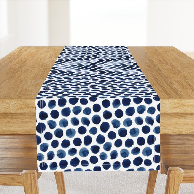 Indigo Dot Rug - Etsy