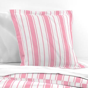 Beachy Pink Bedding - Palm Beach Pink and White by Paper_and_frill ...