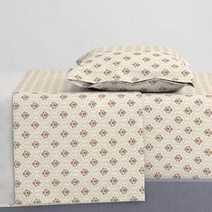 Farmhouse Floral Sheets - Country Floral by Cheerfulcollective - Green ...