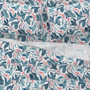 Whimsical Dragons Sheets - Dragon Fire by Adenaj - Watercolor Dragons ...