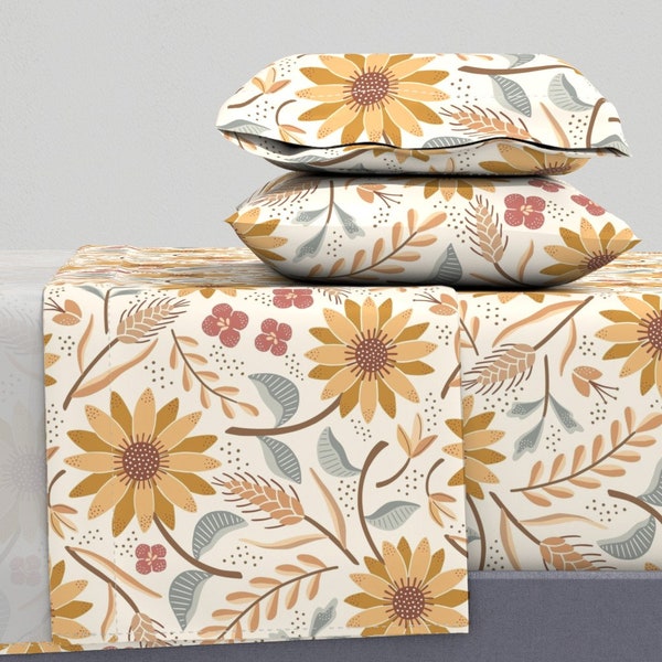 Sunflower Bedding - Etsy