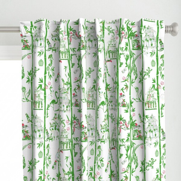 Preppy Curtains - Etsy