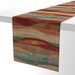 Abstract Landscape Table Runner Sandstone Desert by Wren_leyland ...