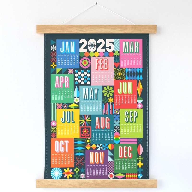 Block Calendar - Etsy