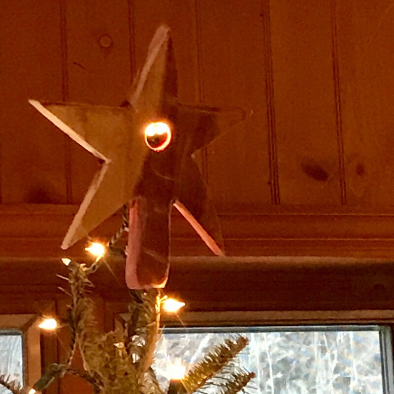 Wood Star Tree Topper - Etsy