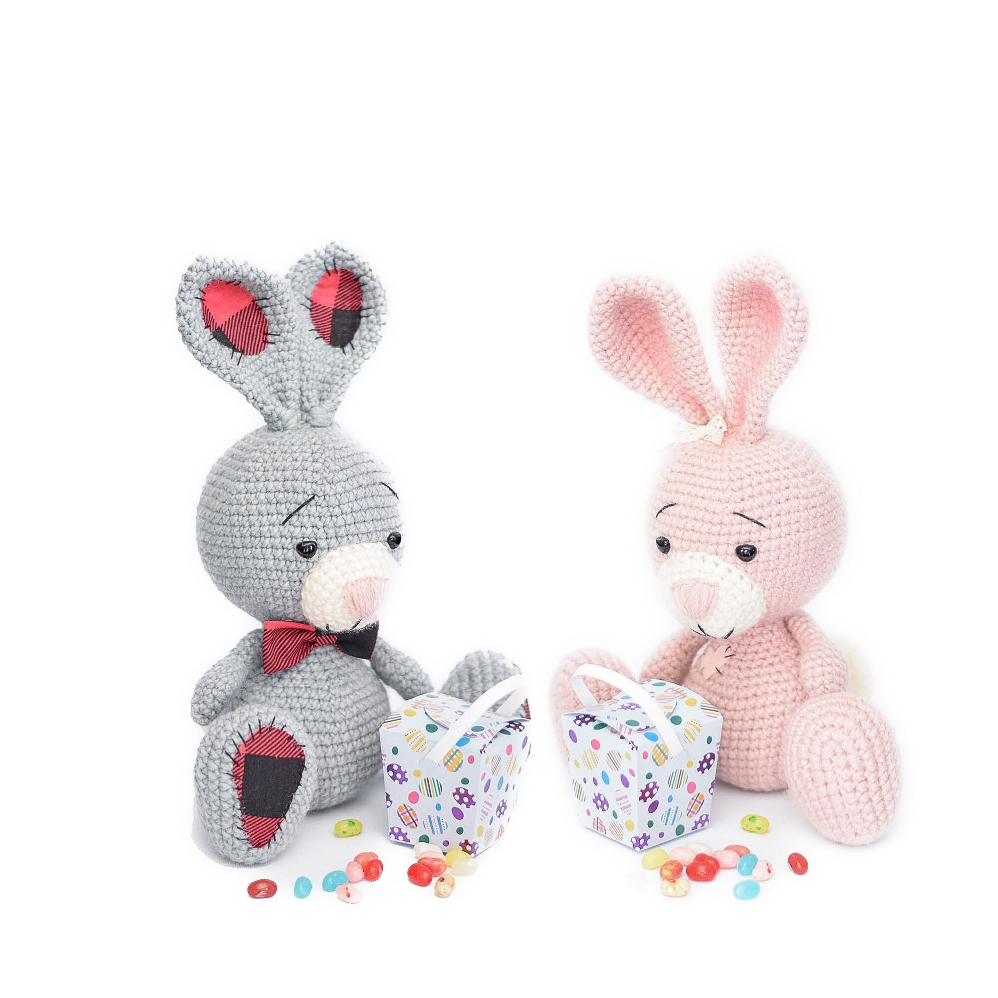 CROCHET PATTERN Hunny Bunny My Cute Critter Collection | Etsy