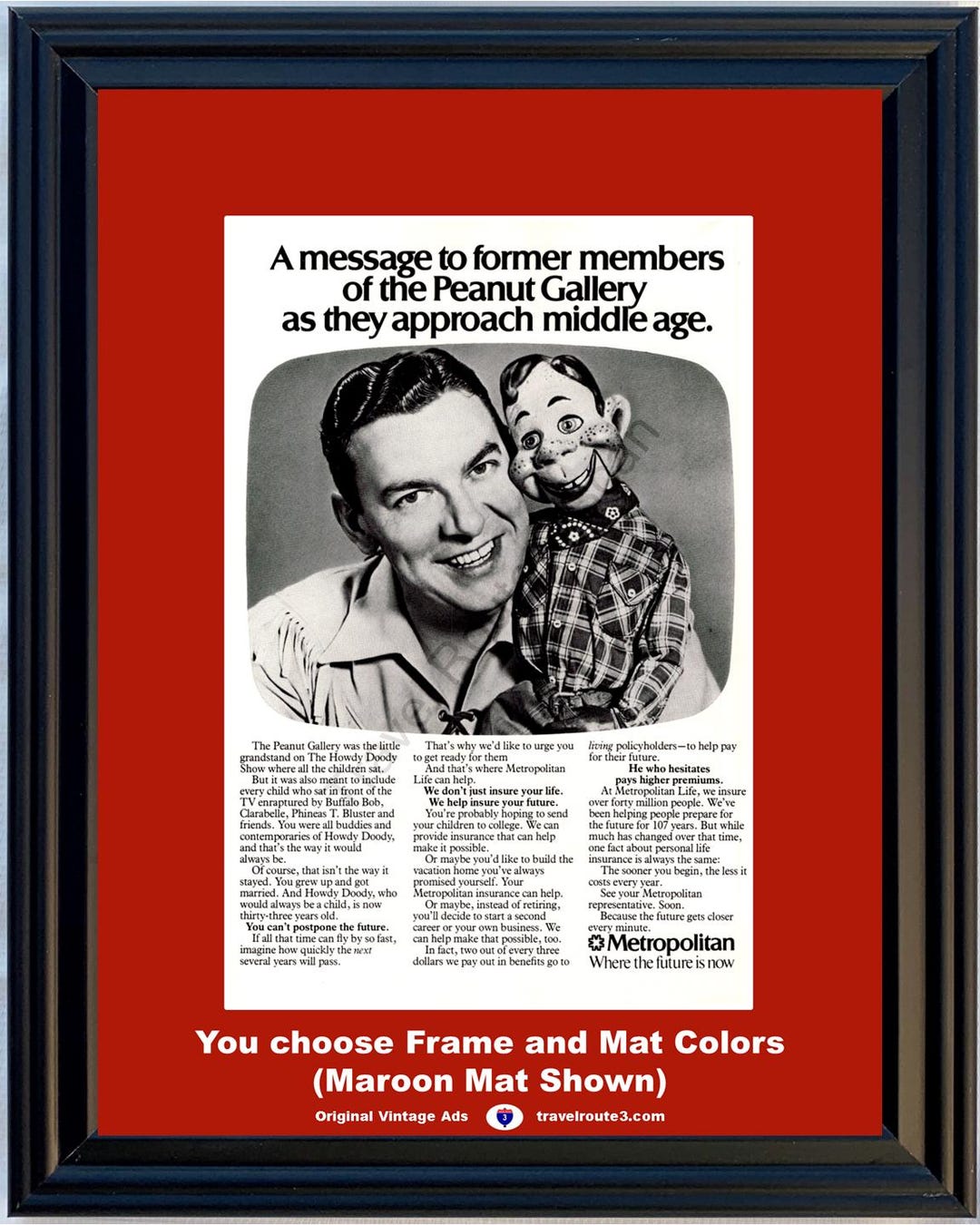 1976 Howdy Doody Peanut Gallery Vintage Print Ad Buffalo Bob ...