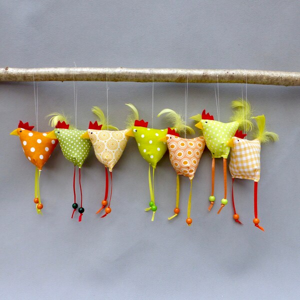 Stuffed Chickens - Etsy